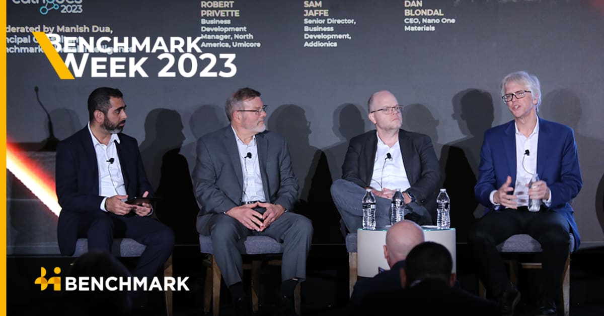 Benchmark Week 2023 Panel: Next generation cathodes and cells ...