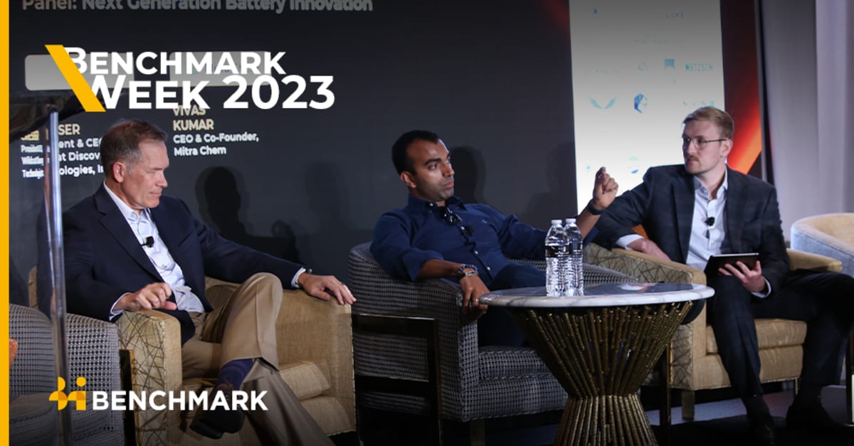 Benchmark Week 2023 Panel: Next generation battery innovation ...