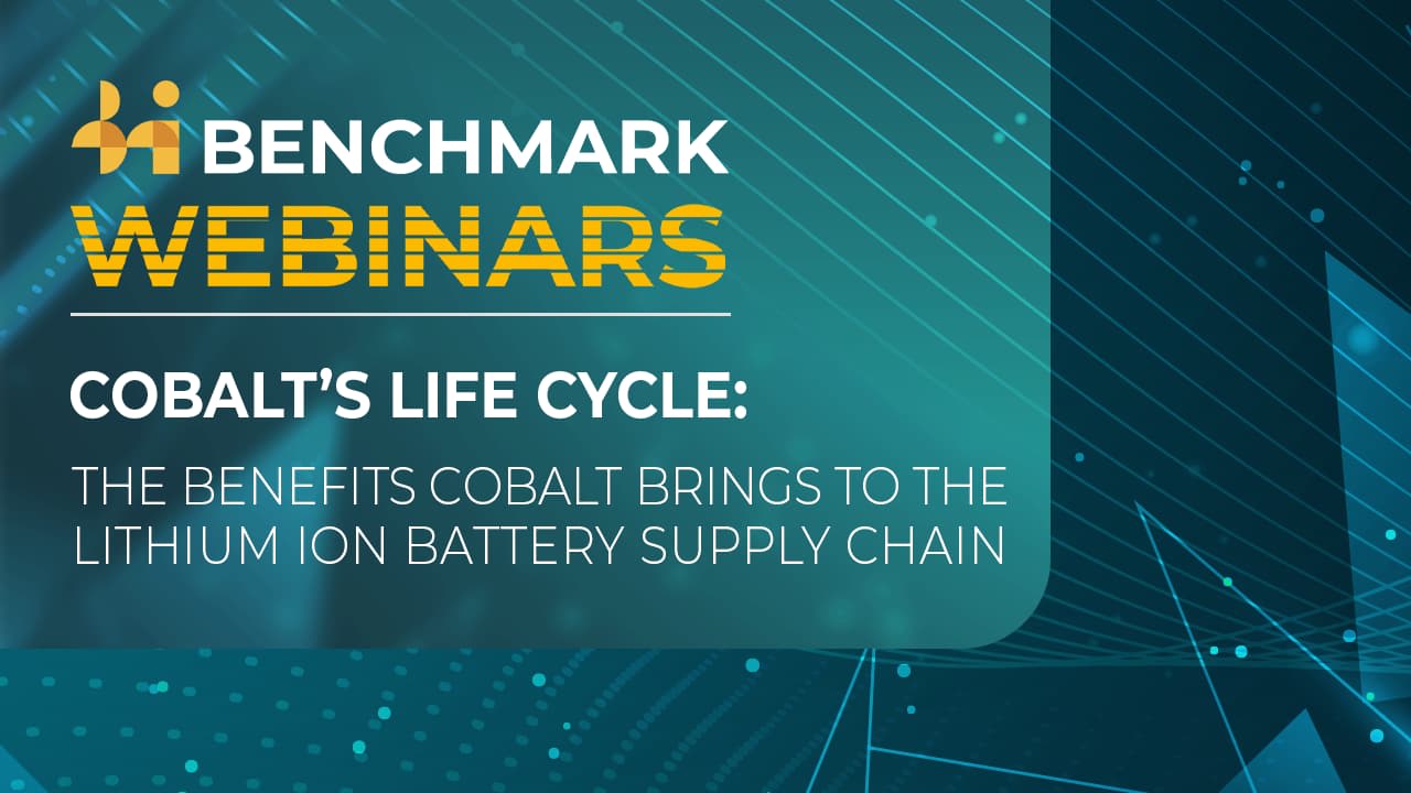 Benchmark Workshop – Cobalt’s life cycle: The benefits cobalt brings to ...