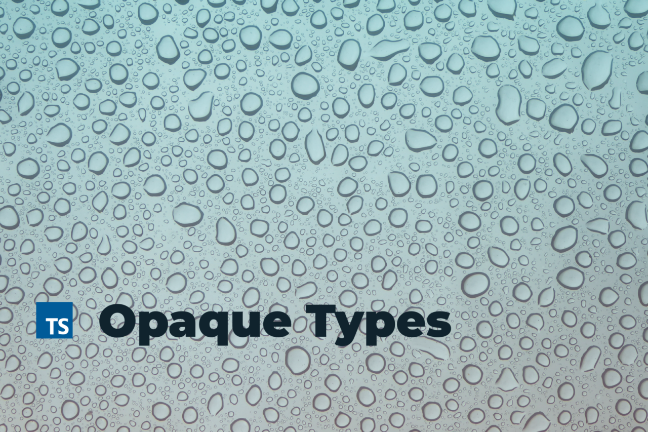 Opaque Types in TypeScript | Alexey Berezin