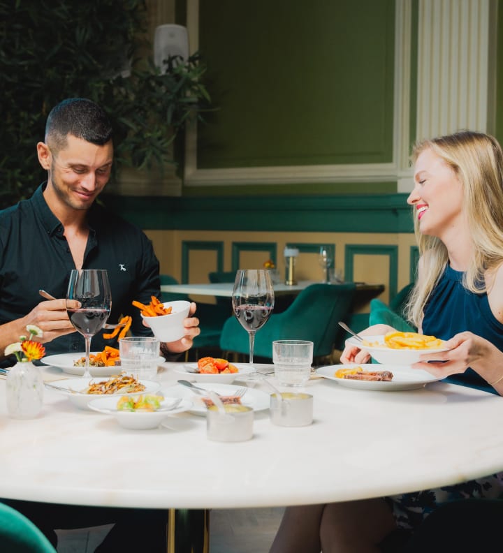 Julebuffé i Bergen sentrum