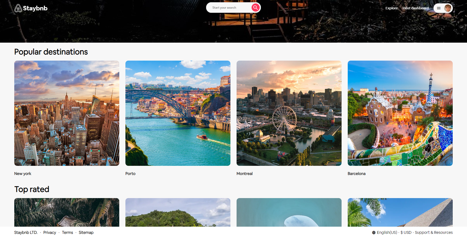 airbnb - Codesandbox