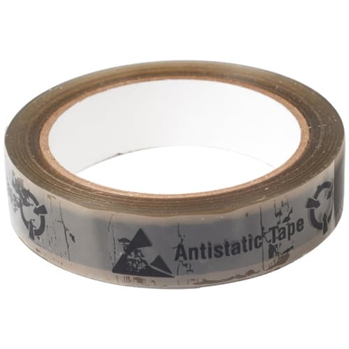 1/2 In. Wide x 72 Yards Long, ESD Tape with ESD Symbol by Bertech