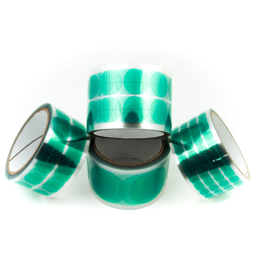 Green Masking Discs for general purpose masking made of Polyester