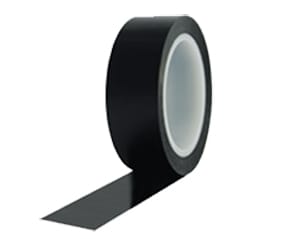 1/4 In. Wide x 36 Yards Long, Black Polyimide Masking Tapes by Bertech
