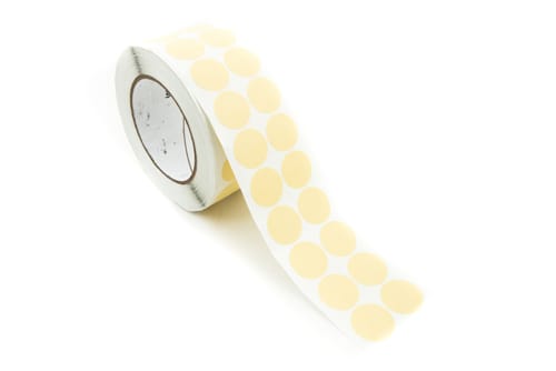 3/4 In. Solder Wave Masking Discs, 4000/Roll by Bertech