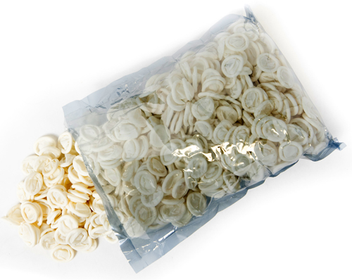 Nitrile Powder Free Finger Cots, 4 Mil Thick, Extra Large (720 Pcs./Bag ...