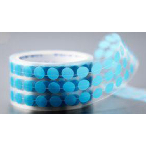1 In. Blue Polyester Masking Discs, 500 Discs/Roll - Bertech