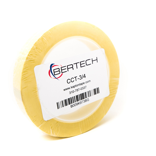 3/4 In. Wide x 72 Yards Long, Conformal Coating Tape - Bertech