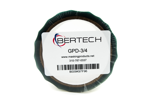 3/4 In. Green Polyester Masking Discs, 1000 Discs/Roll - Bertech