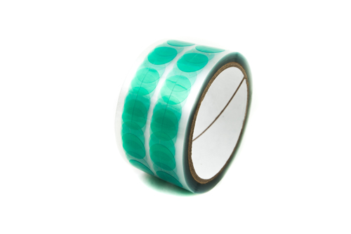 3/4 In. Green Polyester Masking Discs, 1000 Discs/Roll - Bertech