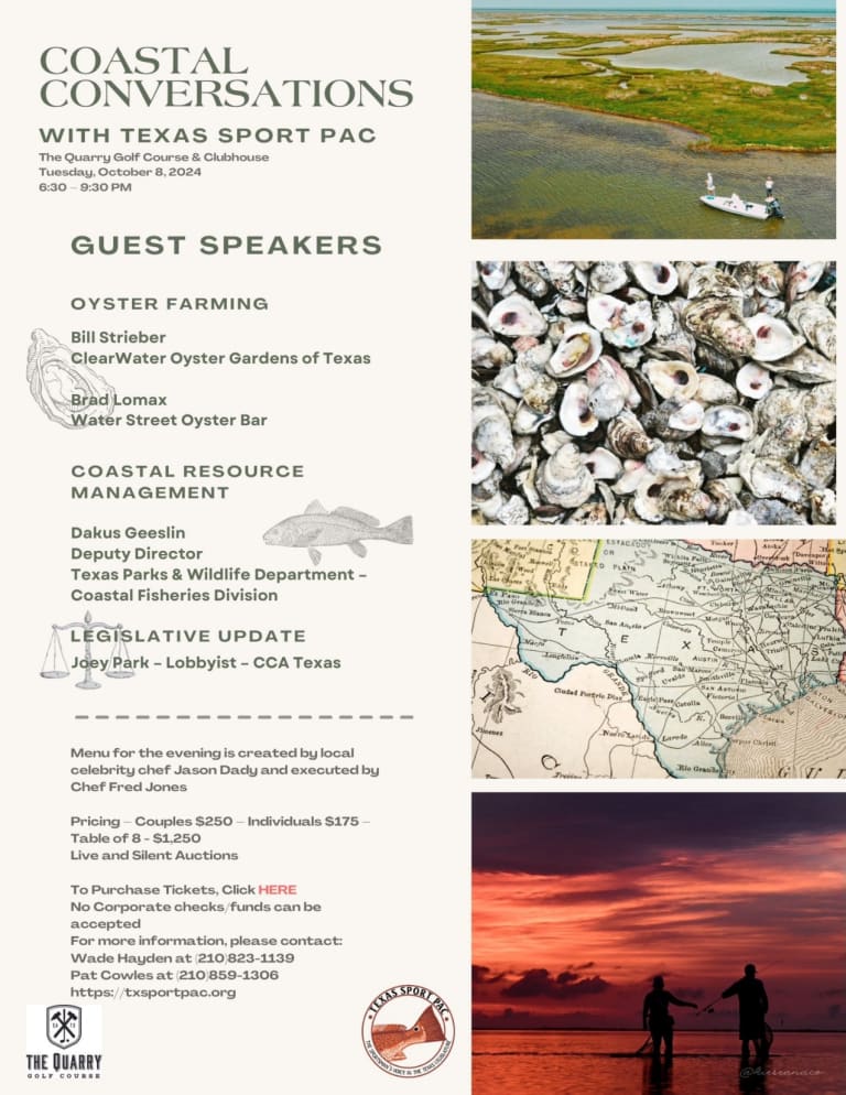 Coastal Conversations with Texas Sport PAC 2024 by Texas Sport PAC ...