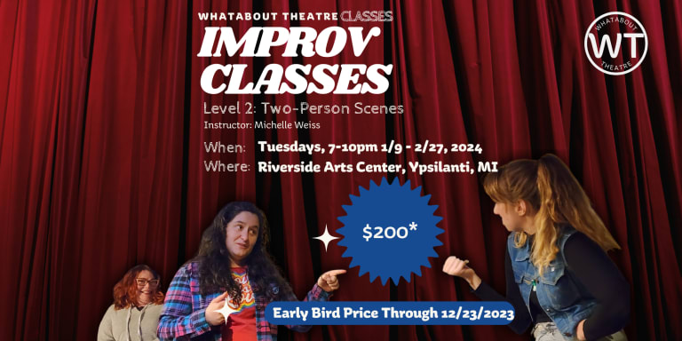 Whatabout Theatre Classes: Improv Level 2 - Two-Person Scenes by ...