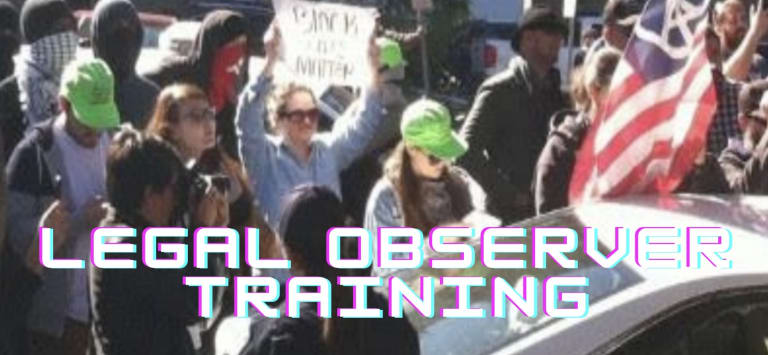 Legal Observer training: make a difference at demonstrations (Austin ...