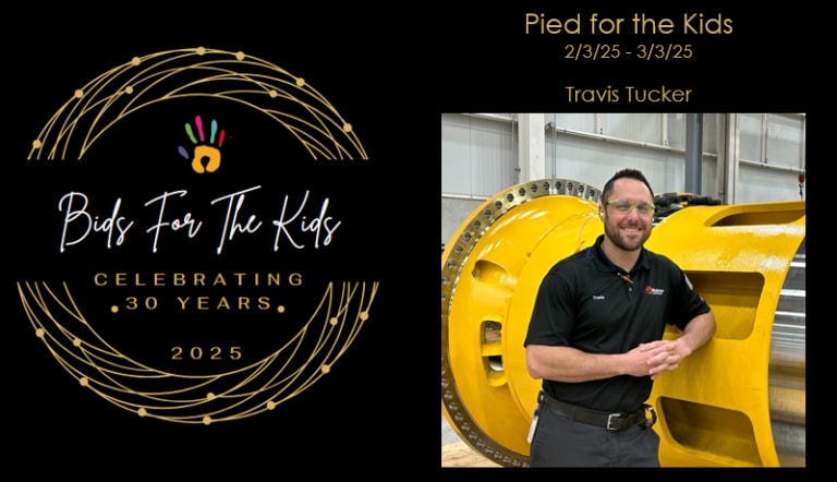 Travis Tucker PFK2025 by Wabtec Bids for the Kids | BetterUnite