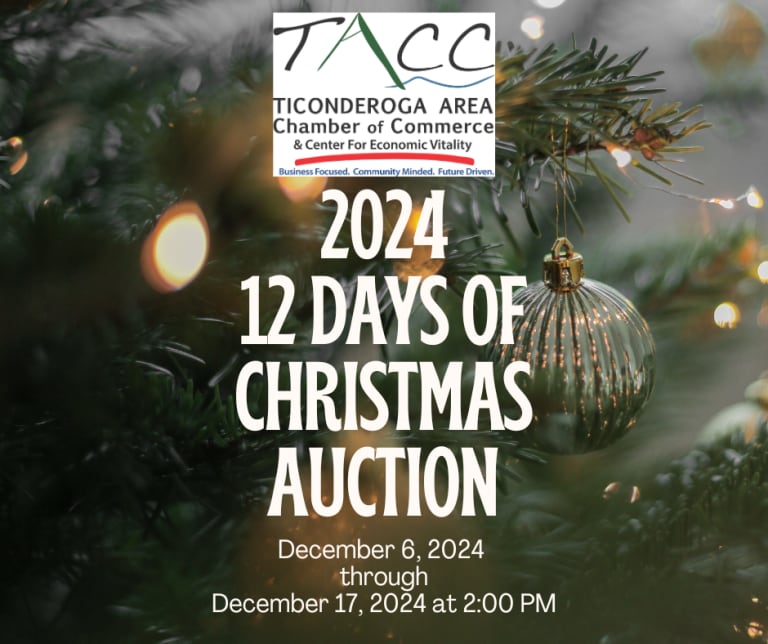 2024 12 Days of Christmas by Ticonderoga Area Chamber of Commerce ... 2024 12 Days of Christmas by Ticonderoga Area Chamber of Commerce ...