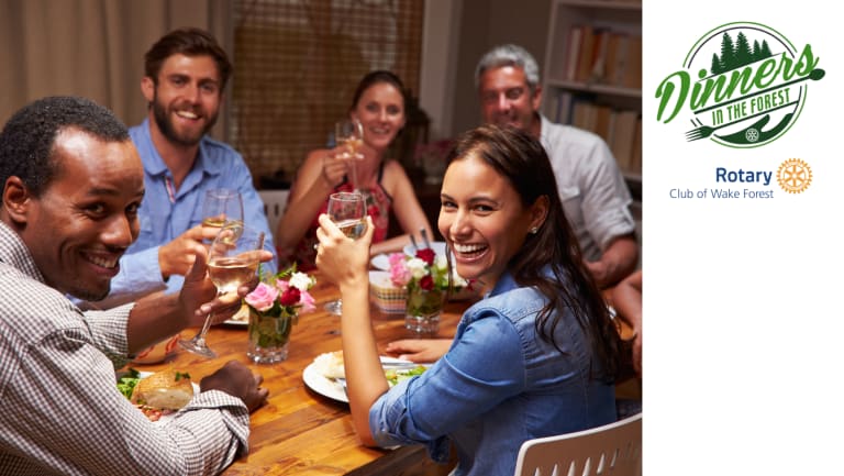 Dinners in the Forest April 2025 by Wake Forest Rotary Foundation Inc | BetterUnite