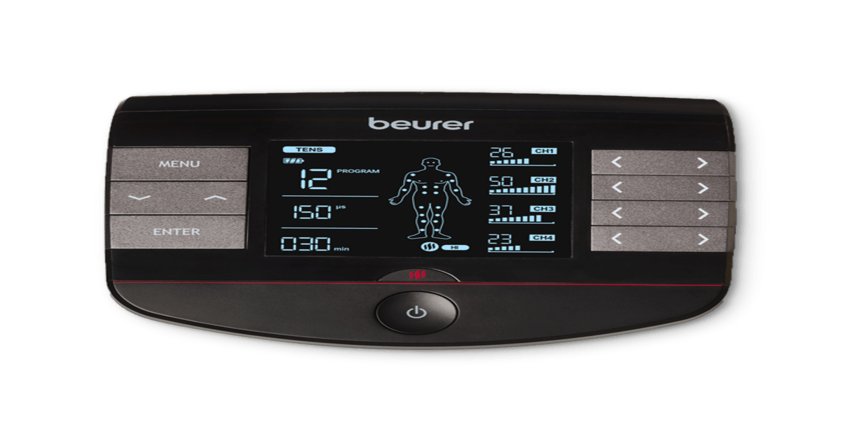 EM 89 Heat Digital TENS/EMS device with heat function for sale - Beurer