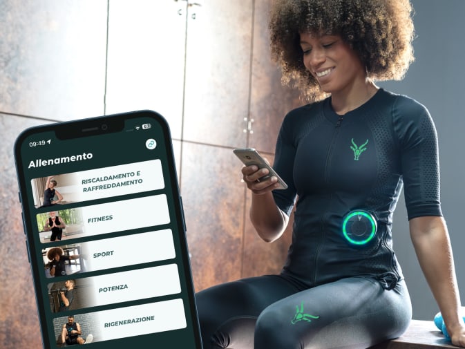 La vostra applicazione Antelope Go per la tuta Antelope EMS