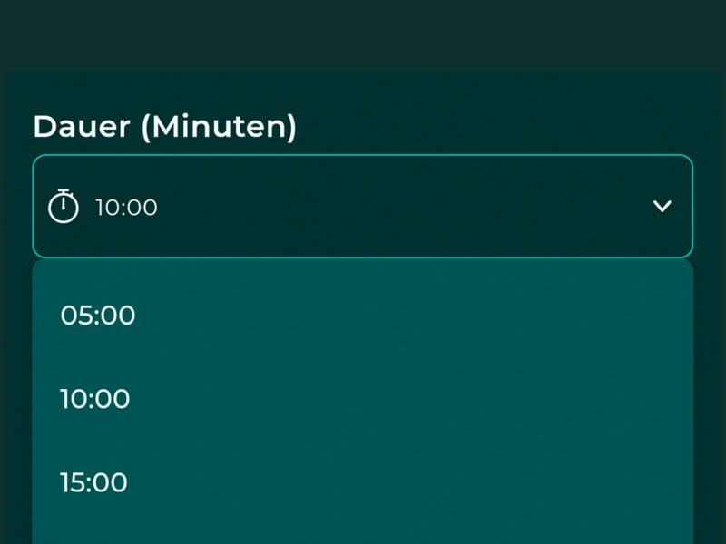 Deine Antelope Go App für den Antelope EMS Anzug