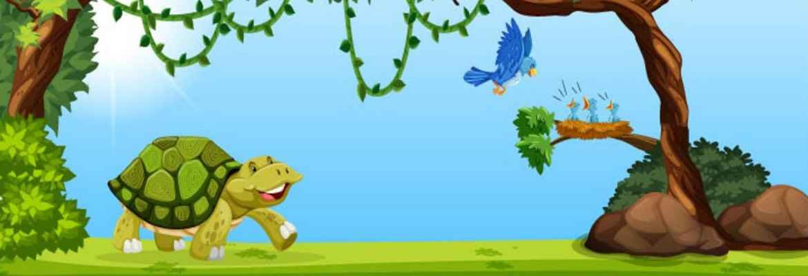 Short Moral Stories | 1 Brilliantly Interesting Tortoise and the Bird Story
