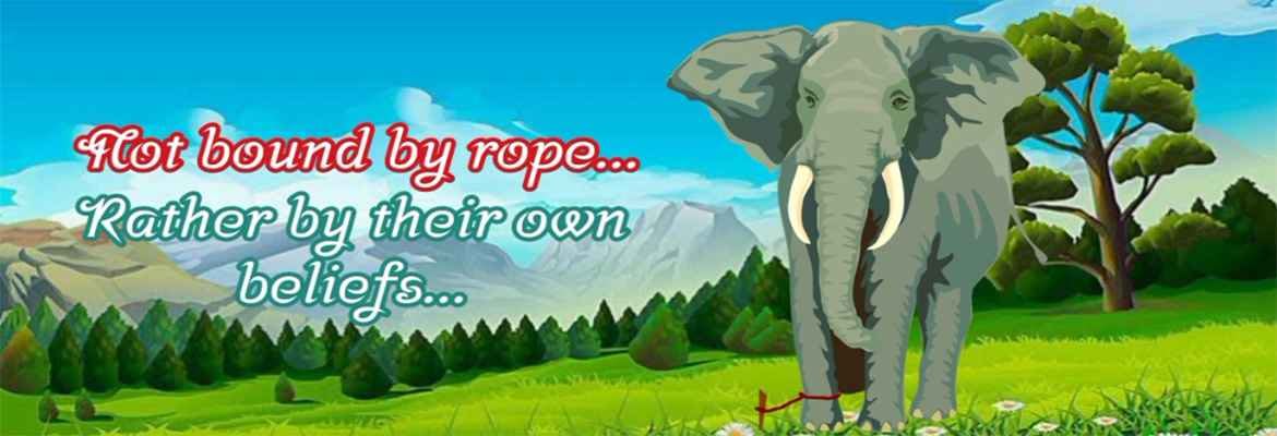 1 Motivational Short Story About Life | The Amazing Elephant Rope Story