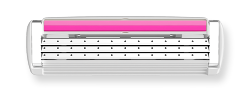 3 Flexible Blades Razor Head - BBT OEM