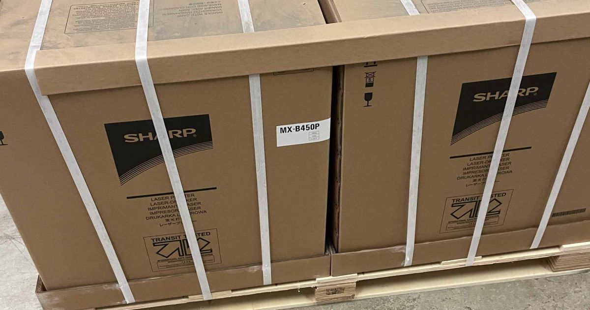 4 Brand New Sharp Printer A2526ss(in the box, wireless connectivity and ...