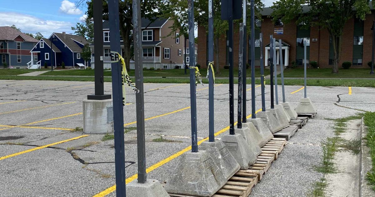 1 - Cement base sign post - BidCorp Auctions