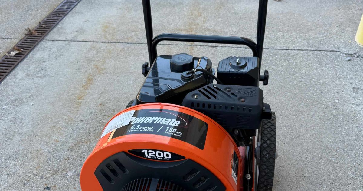 Powermate Blower 6.5 ft-lbs OHV 150 MPH - BidCorp Auctions