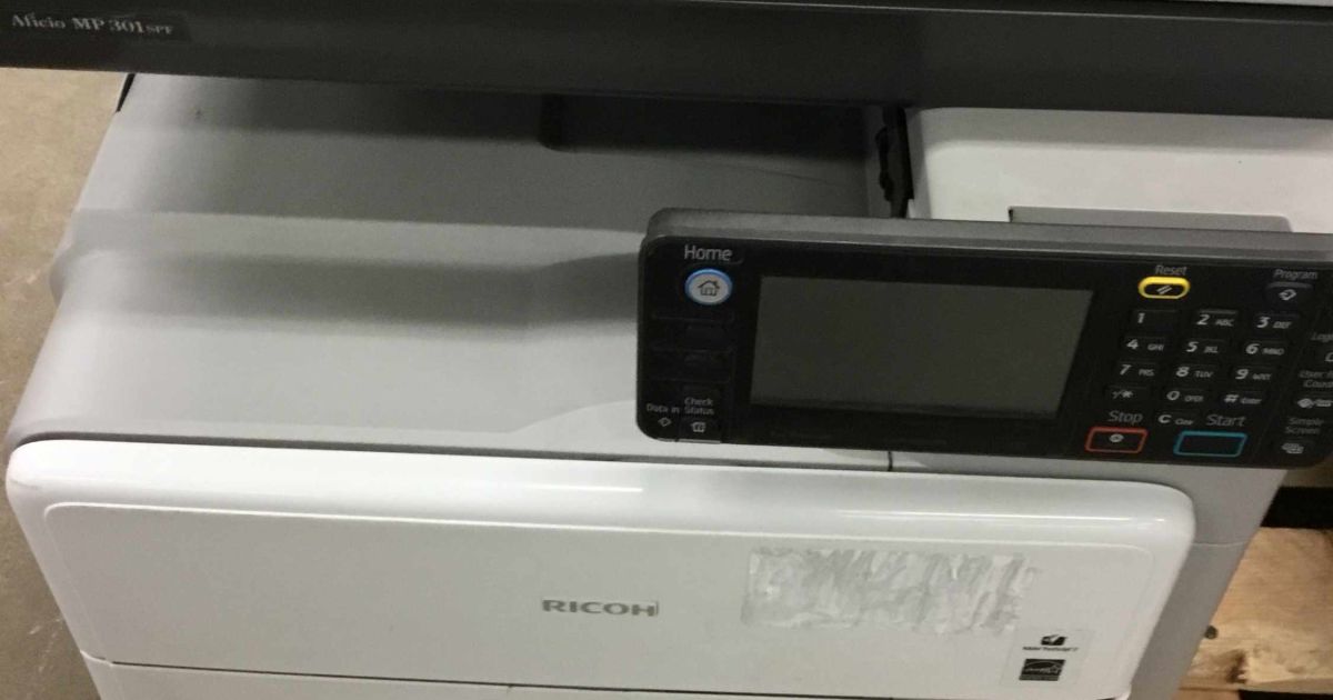 Aficio MP301 SPF - BidCorp Auctions