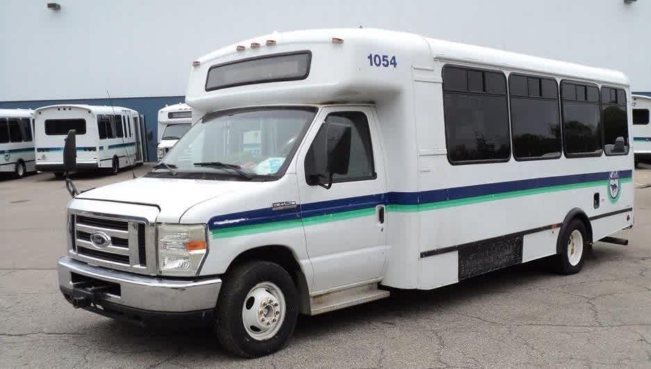 TOW-OUT-#1054-2008 Ford Champion E-450 Bus, Miles; Unknown, Offsite ...
