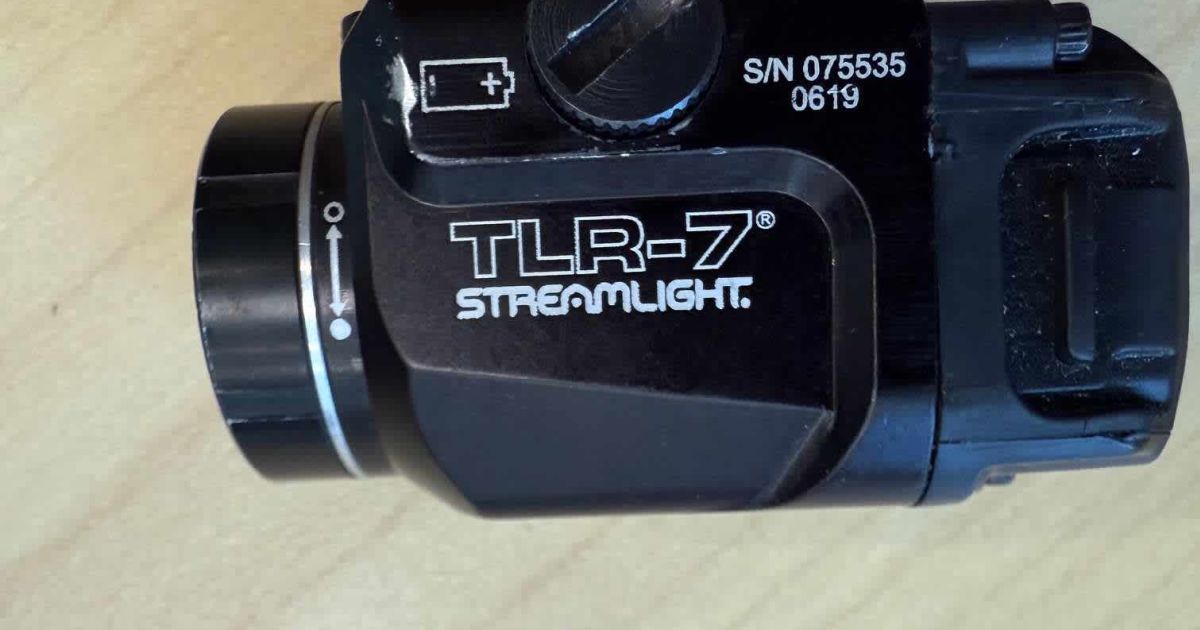 Streamlight TLR-7 tactical light - used - quantity 1 - BidCorp Auctions