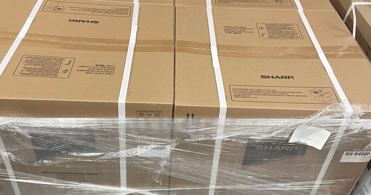 4 Brand New Sharp Printer A2526JJ(in the box, wireless connectivity and ...