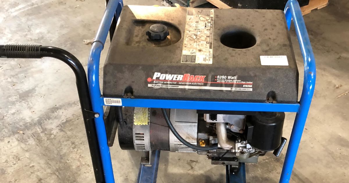 Power Back GT5250 Generator - BidCorp Auctions