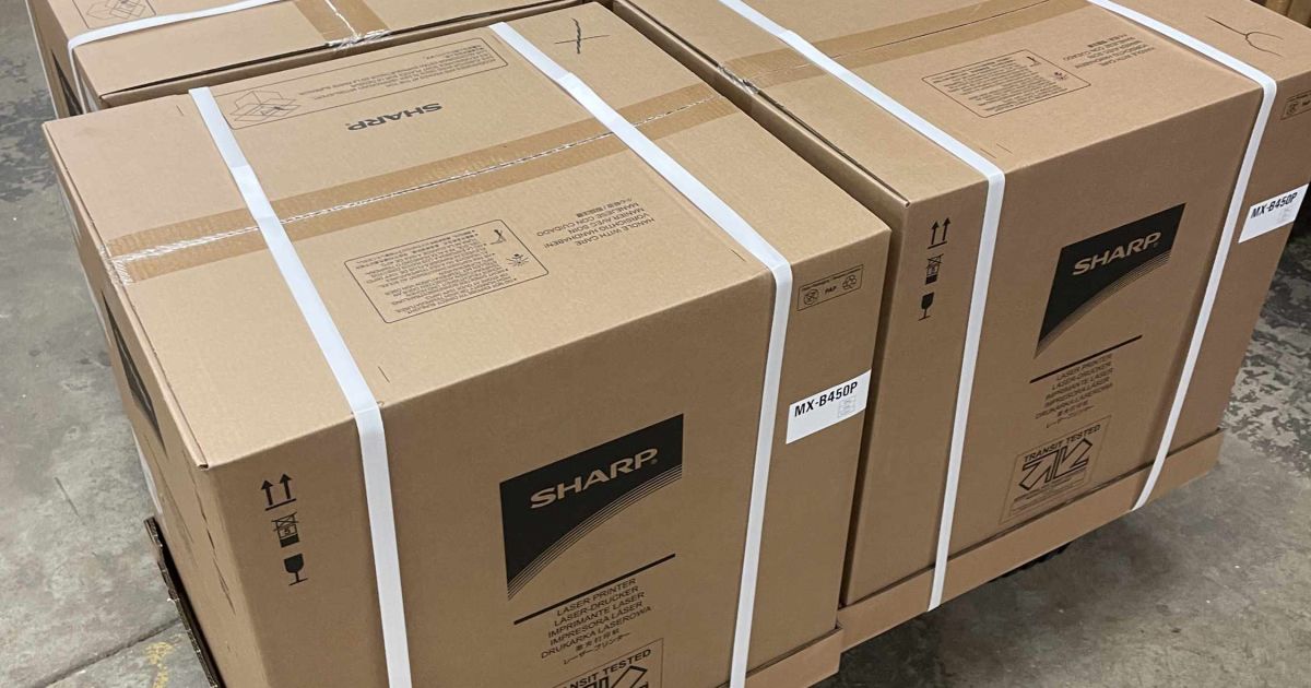 4 Brand New Sharp Printer A2526X(in the box, wireless connectivity and ...