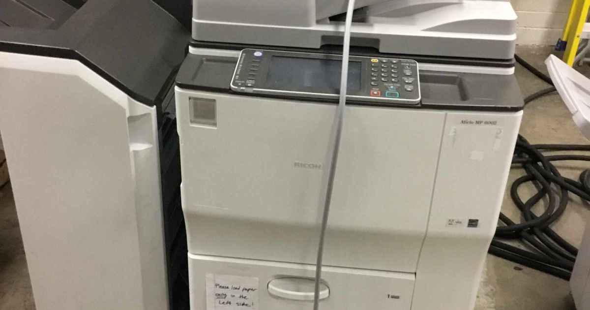 Aficio MP 6002 - BidCorp Auctions