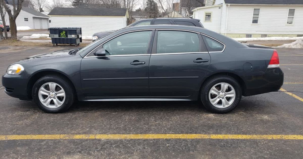 2014 Gray Metallic Chevrolet Impala 1FL Limited - BidCorp Auctions