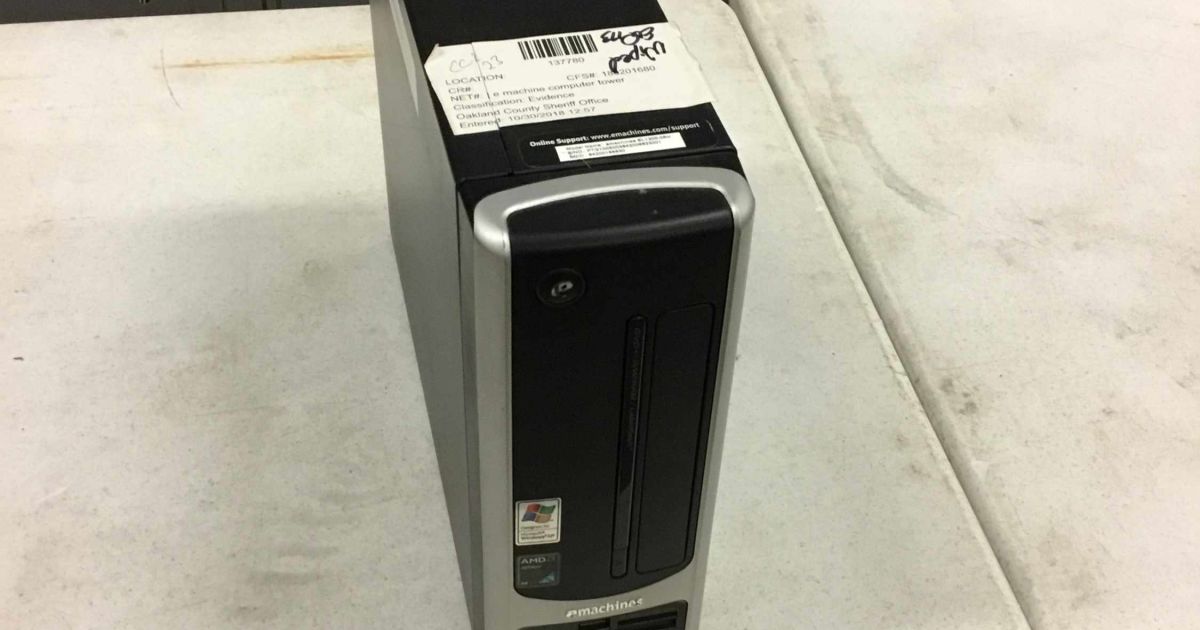 EMachines Black Computer Tower Model EL1200-05w Small form factor PC ...