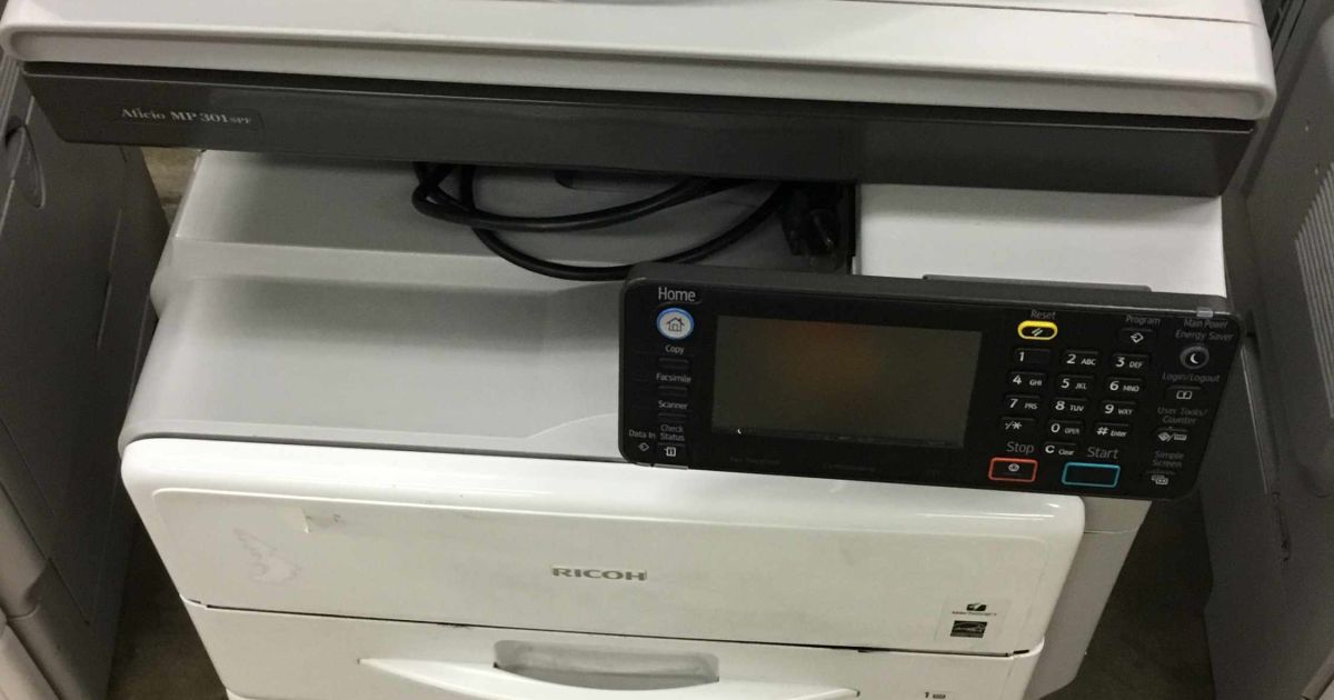 Aficio MP 301 SPF - BidCorp Auctions