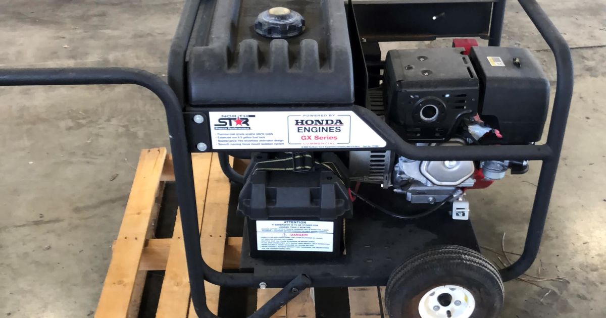 NorthStar Honda GX390 Generator - BidCorp Auctions