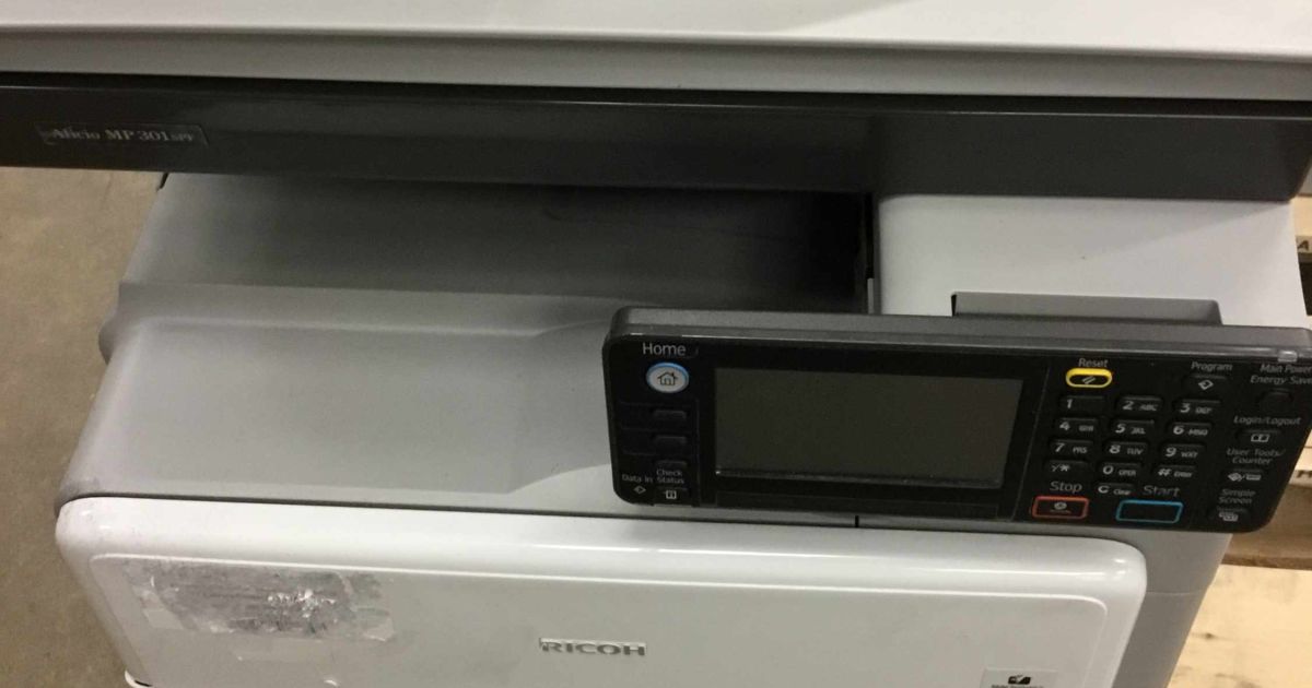 Aficio MP301 SPF - BidCorp Auctions