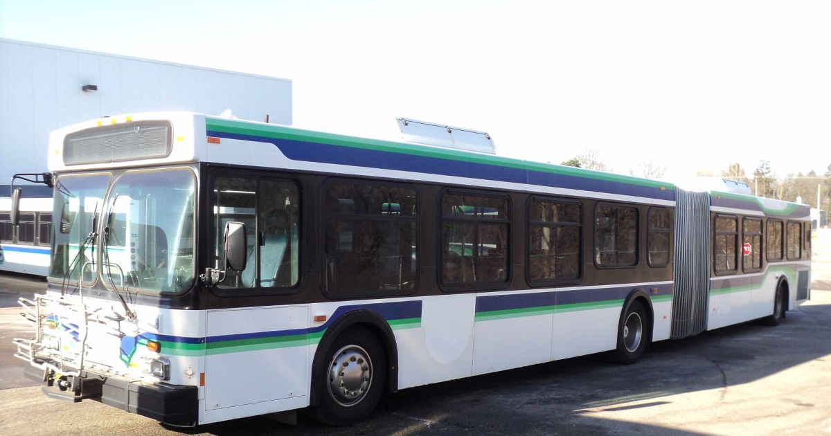 TOW OUT #6001-2003 New Flyer D60LF Bus, Miles; 368,004, Offsite; (CATA ...
