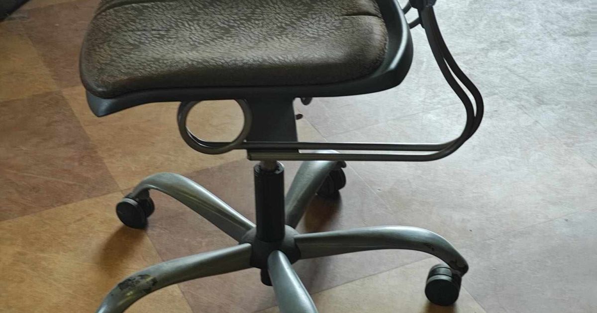 5 Chairs - Adjustable rolling chairs on 5 Casters. (45 of 45) - BidCorp ...