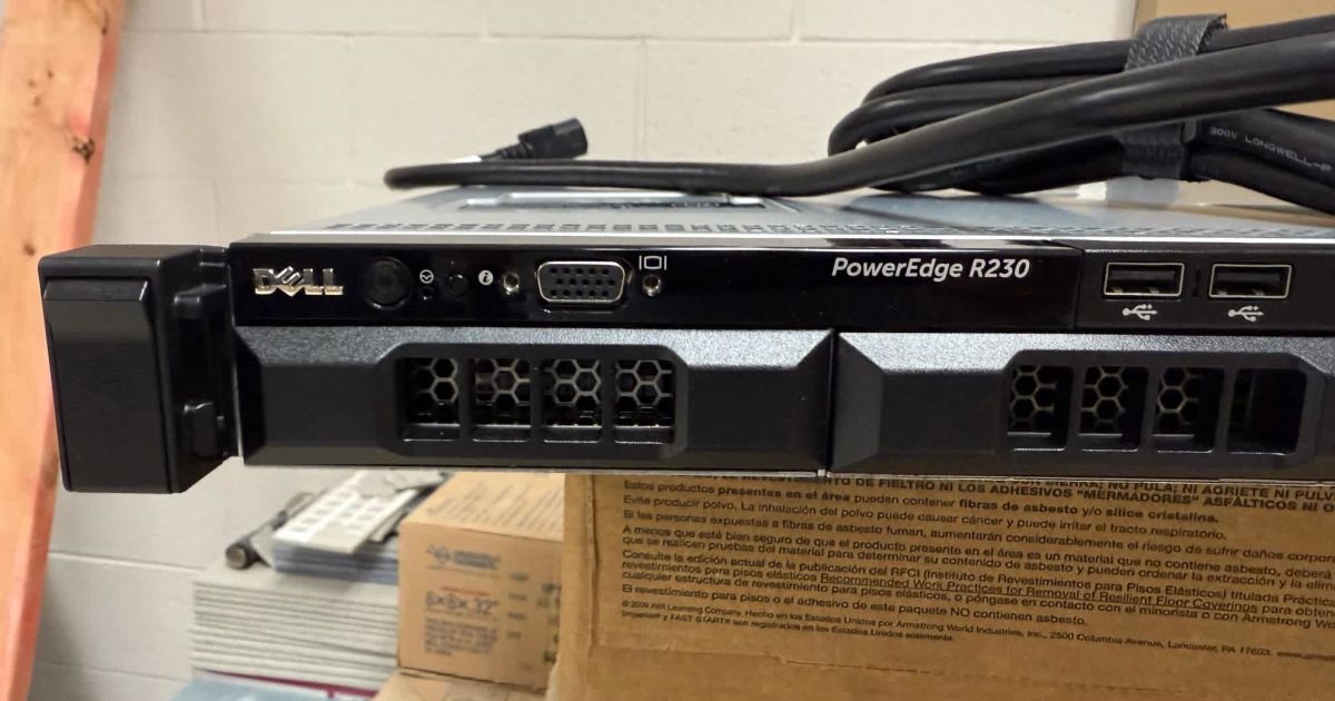Dell PowerEdge R230 Server - BidCorp Auctions
