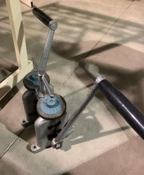 Antique metal roll bender machine - BidCorp Auctions