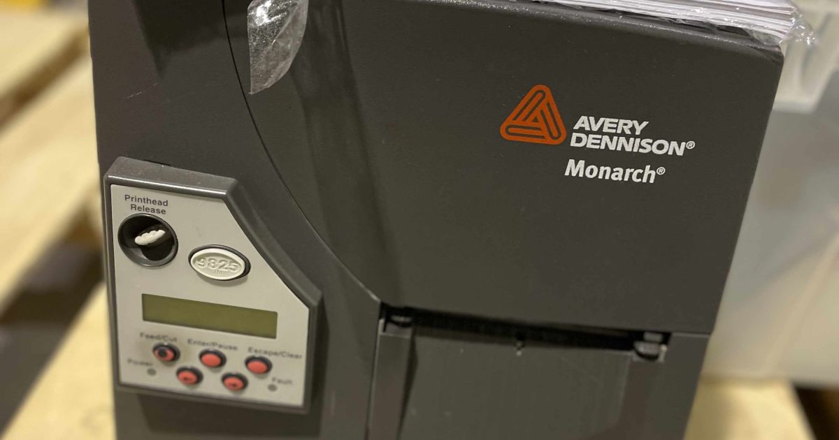 Avery Dennison Monarch 9825 Label Printer - BidCorp Auctions
