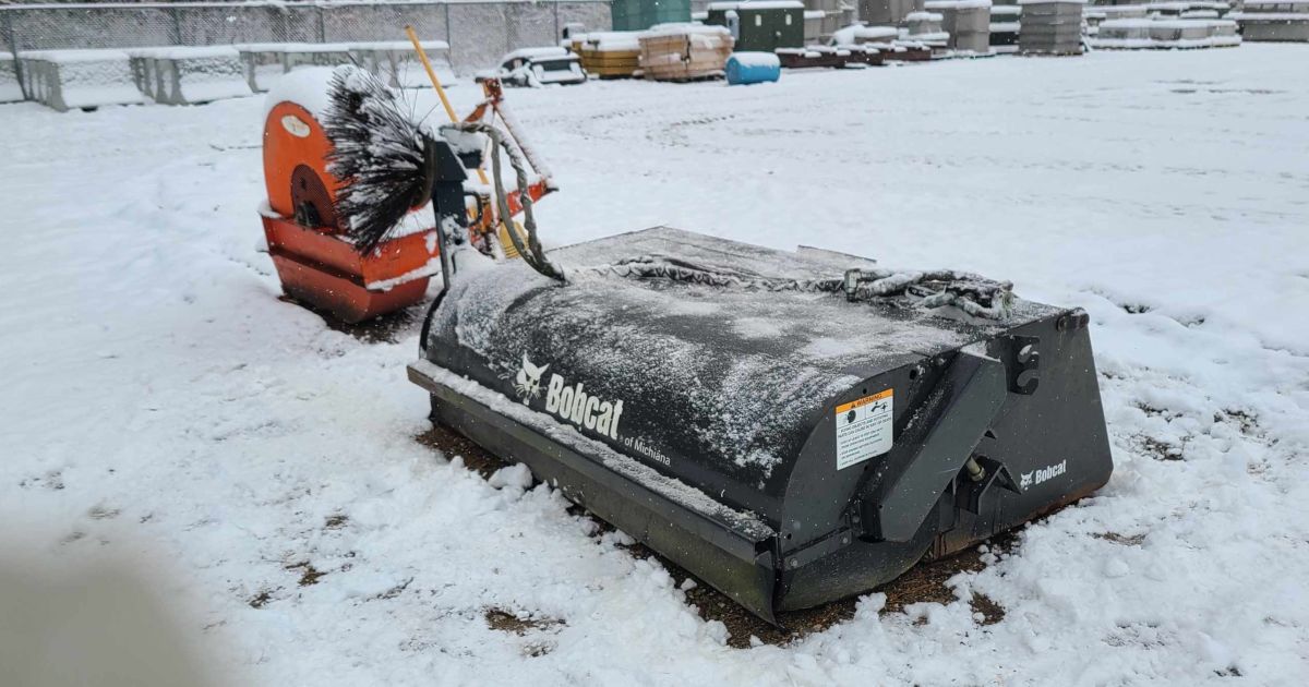 Used 72" Bobcat Sweeper Bucket - BidCorp Auctions