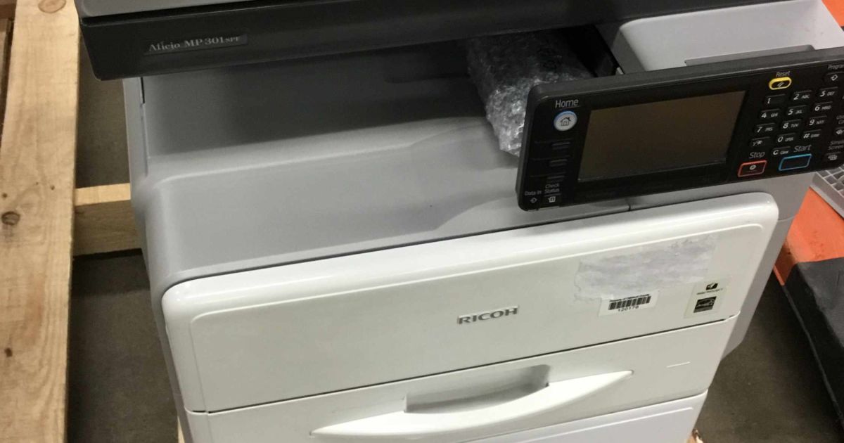 Aficio MP301 SPF - BidCorp Auctions