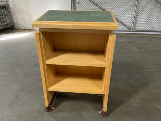 Wood Dictionary/Atlas Display Stand - BidCorp Auctions